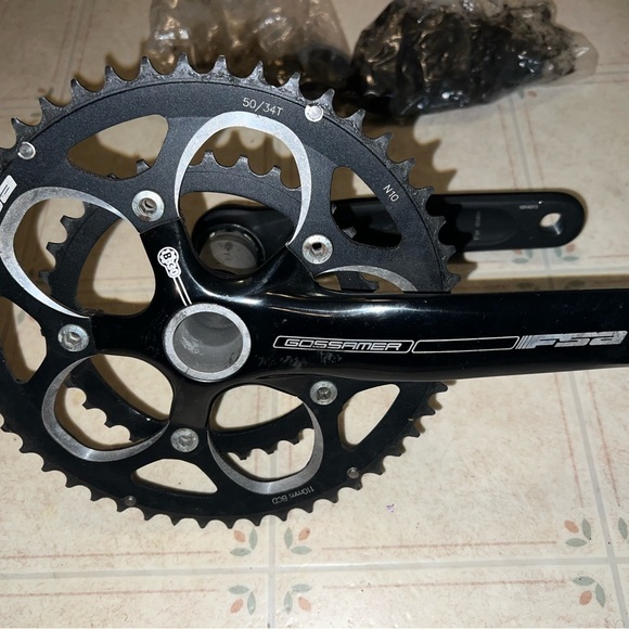 On Gossamer | Other | Fsa Gossamer Crank Set Isis 534t | Poshmark